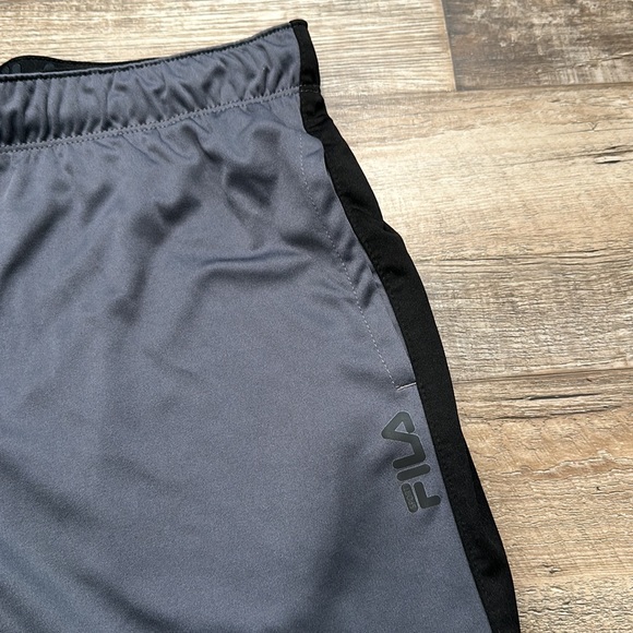 Fila | Shorts | Fila Black And Grey Basketball Shorts | Poshmark